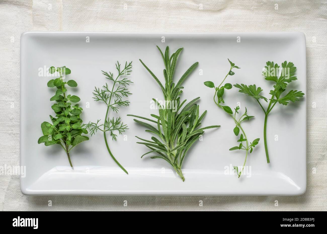 Plate herb hi-res stock photography and images - Alamy