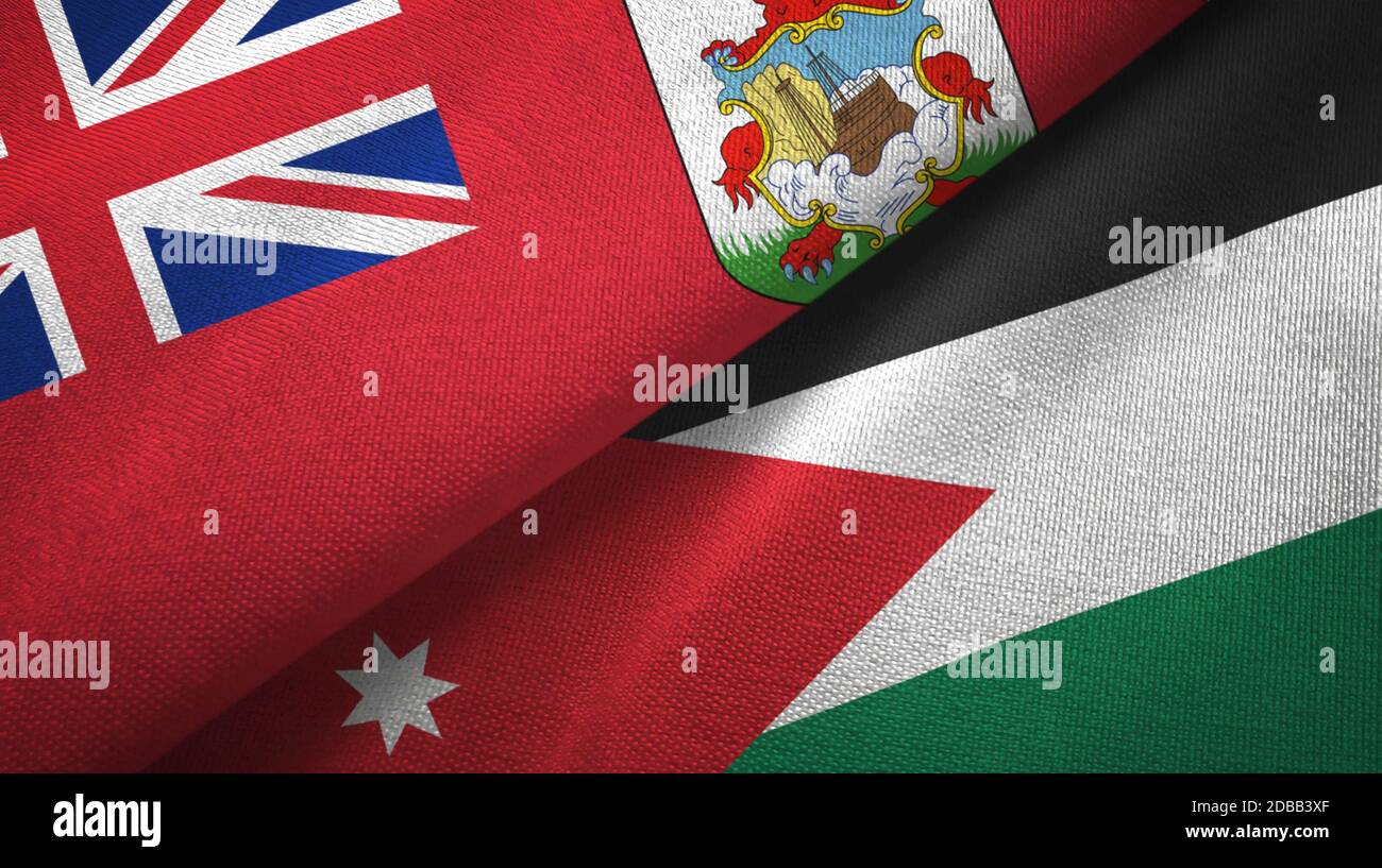 Jordan bermuda flag hi-res stock photography and images - Alamy