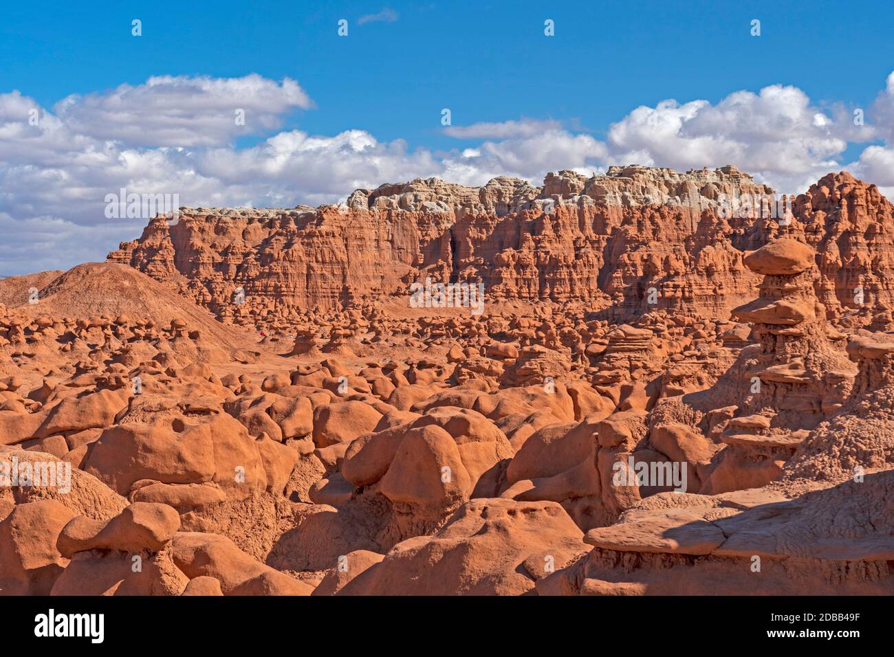 Goblin Valley Panorama in Goblin Valley State Park in Utah Stock Photo ...