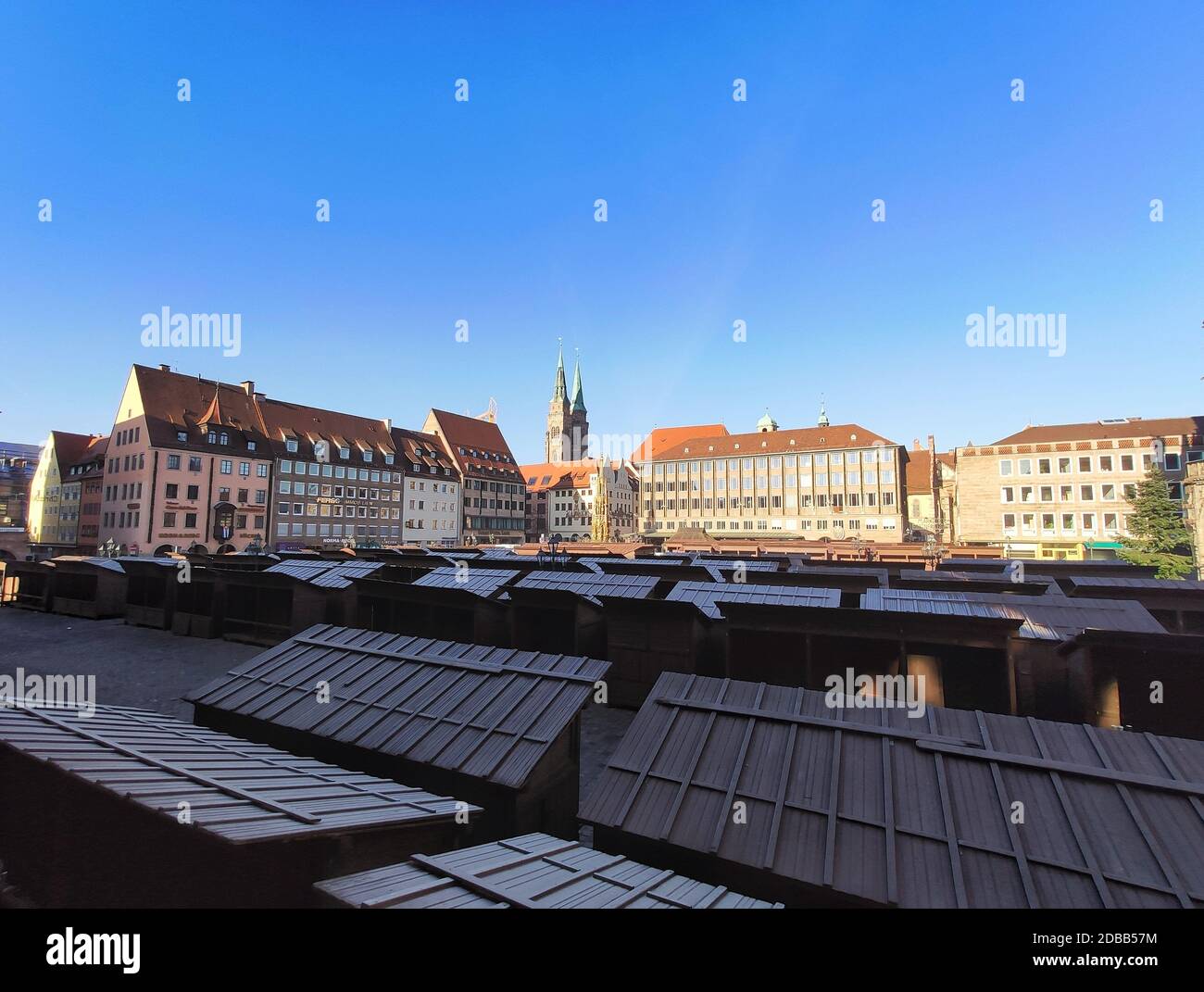Nuremberg, Germany - January 01, 2020: Nuremberg Christmas Market at ...