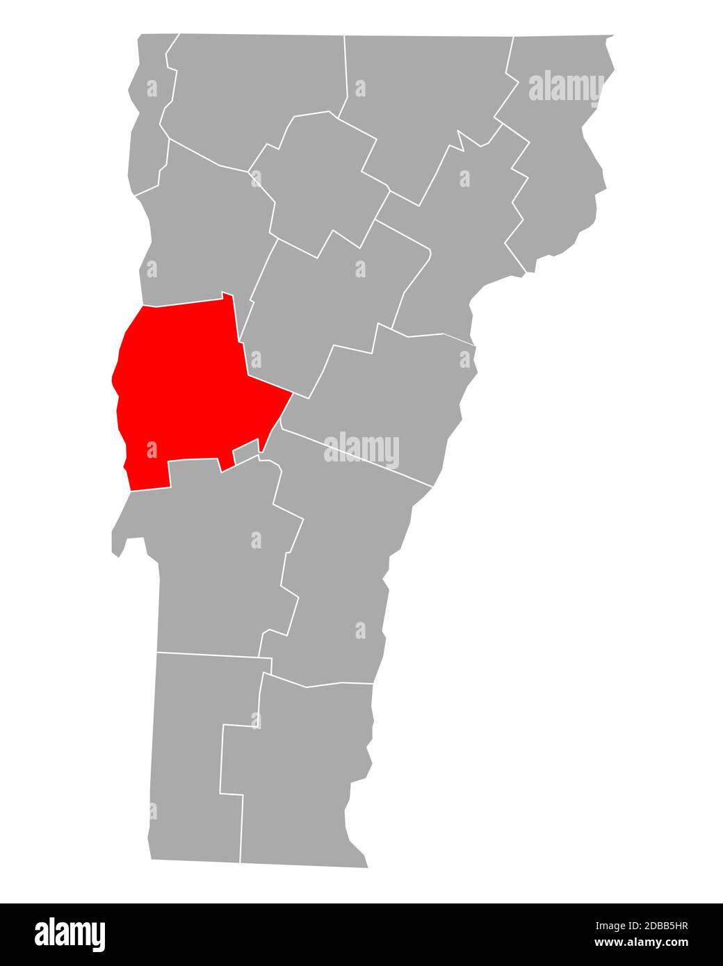 Map of Addison in Vermont Stock Photo - Alamy