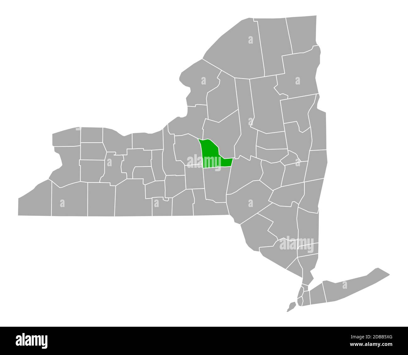 Map of Madison in New York Stock Photo - Alamy