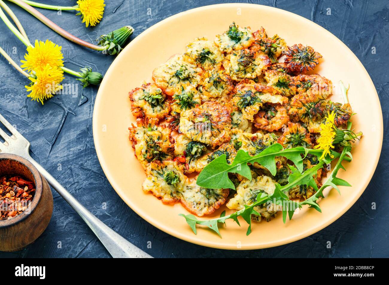 Dandelion fried hi-res stock photography and images - Alamy