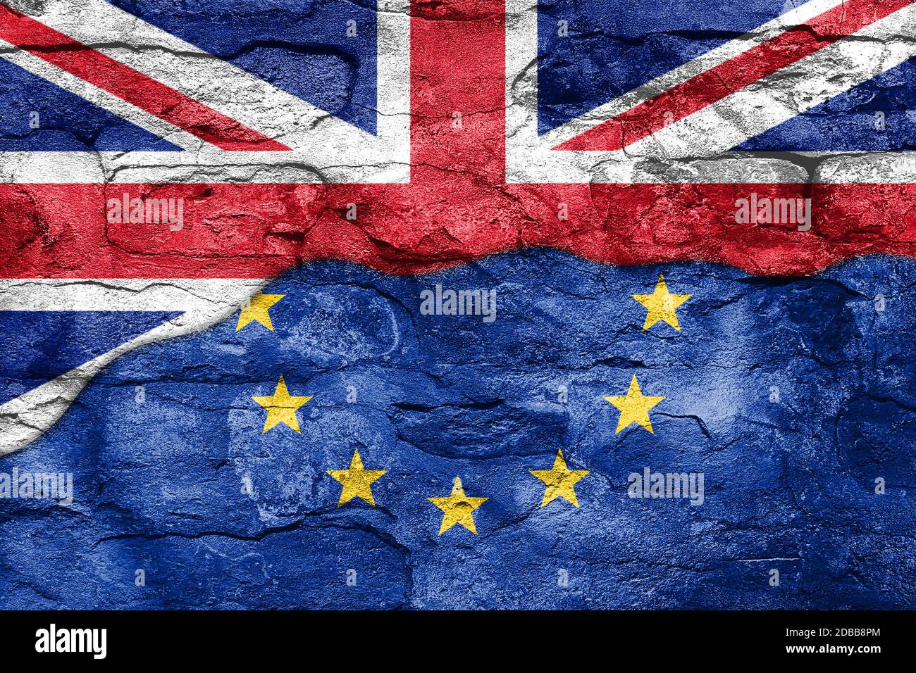 Broken map britain hi-res stock photography and images - Alamy