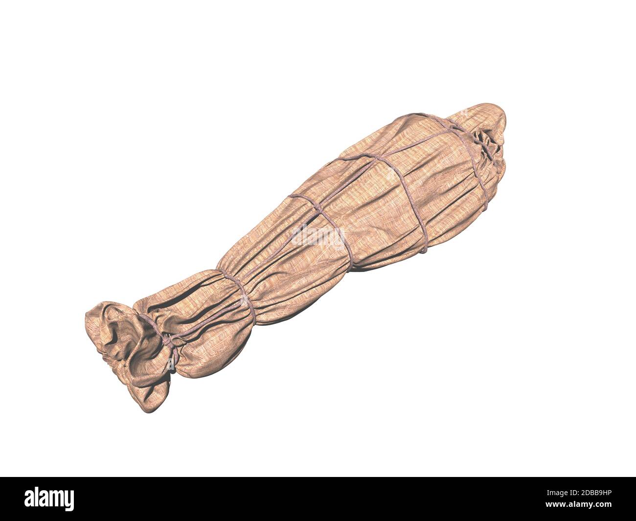 corpse tied in cloths Stock Photo - Alamy