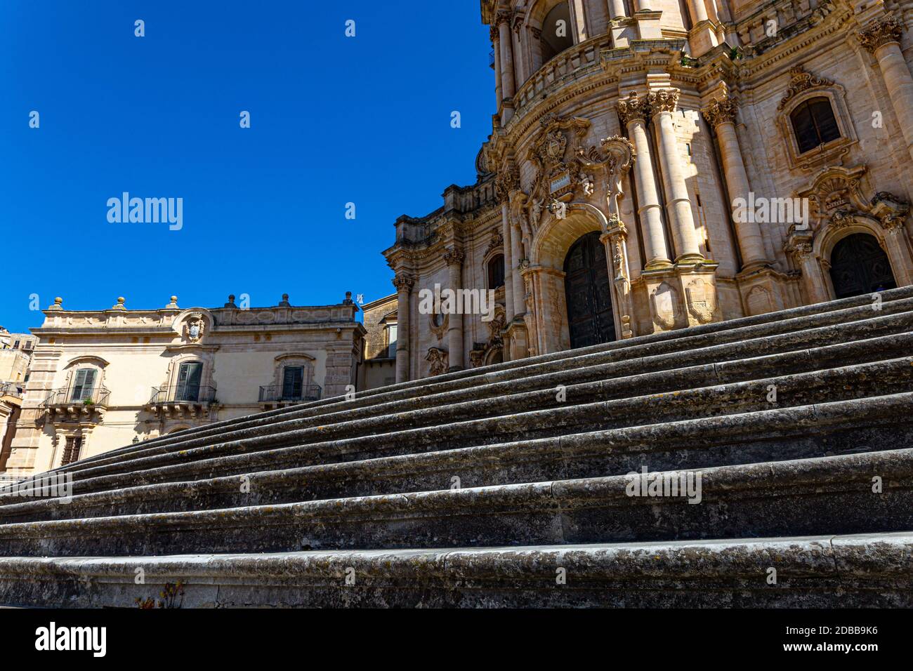 Modica (Sicily): Famous eighteenth-century cathedral with a ...