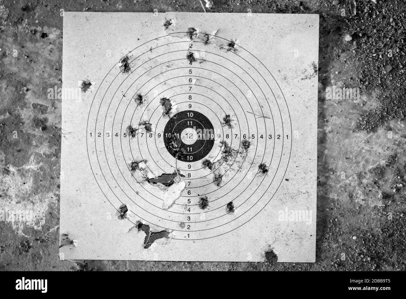 A target rifle Black and White Stock Photos & Images - Alamy