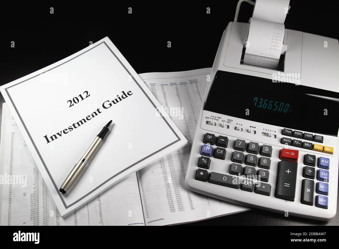 Prospectus document hi-res stock photography and images - Alamy