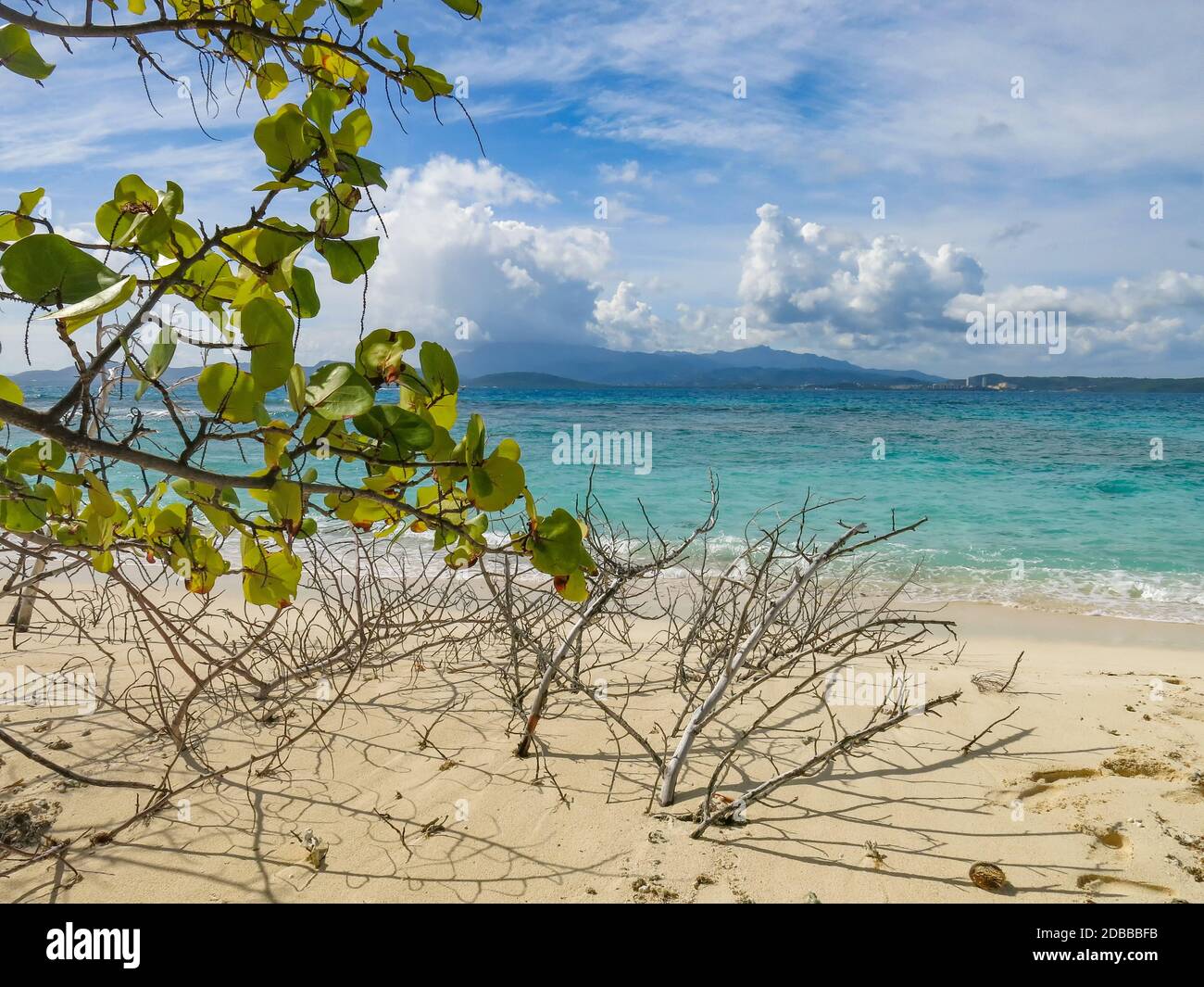 A beautiful view of a scenic beach in Puerto Rico Stock Photo - Alamy