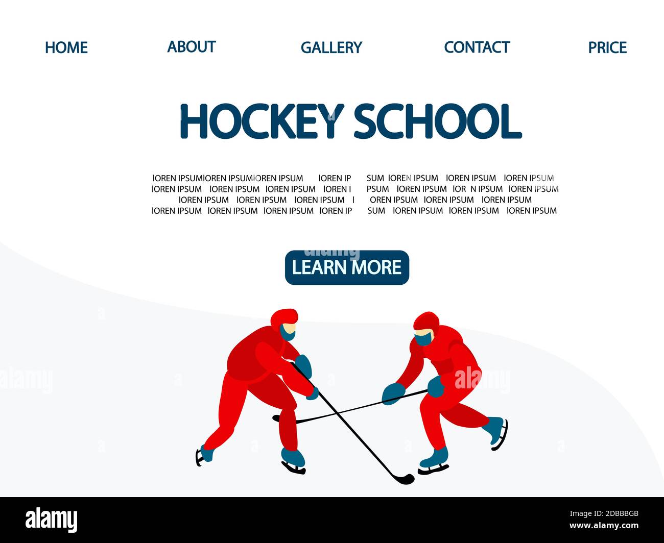 College ice hockey Cut Out Stock Images & Pictures - Alamy