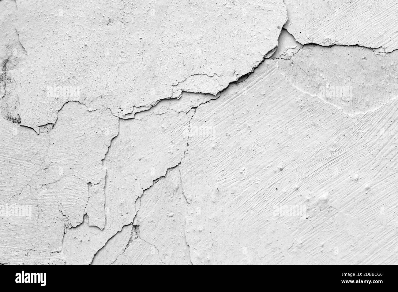Detail of the cracked stucco - grunge texture Stock Photo - Alamy