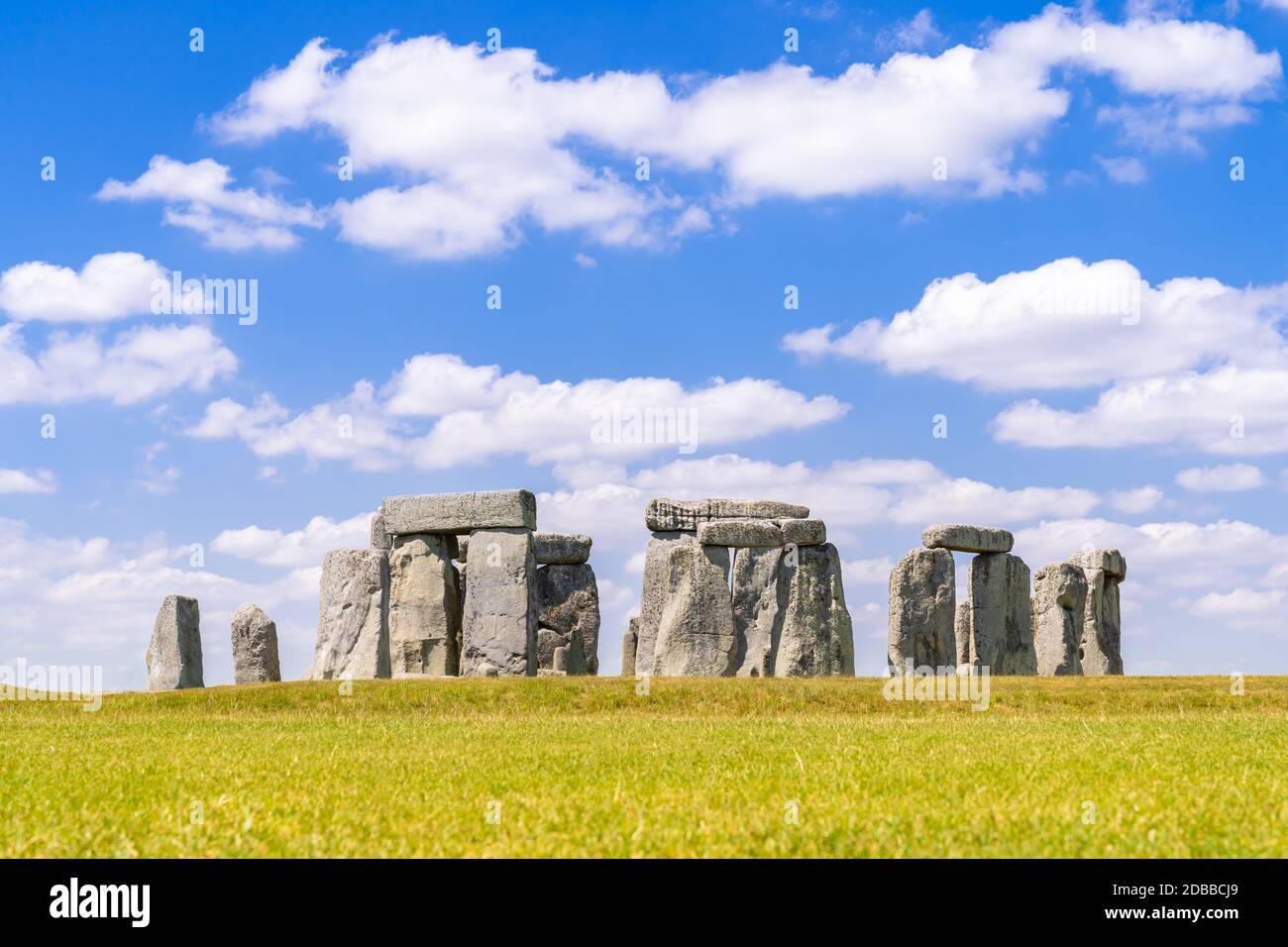 Landscape of Stonehenge England United Kingdom, UNESCO World heritage ...