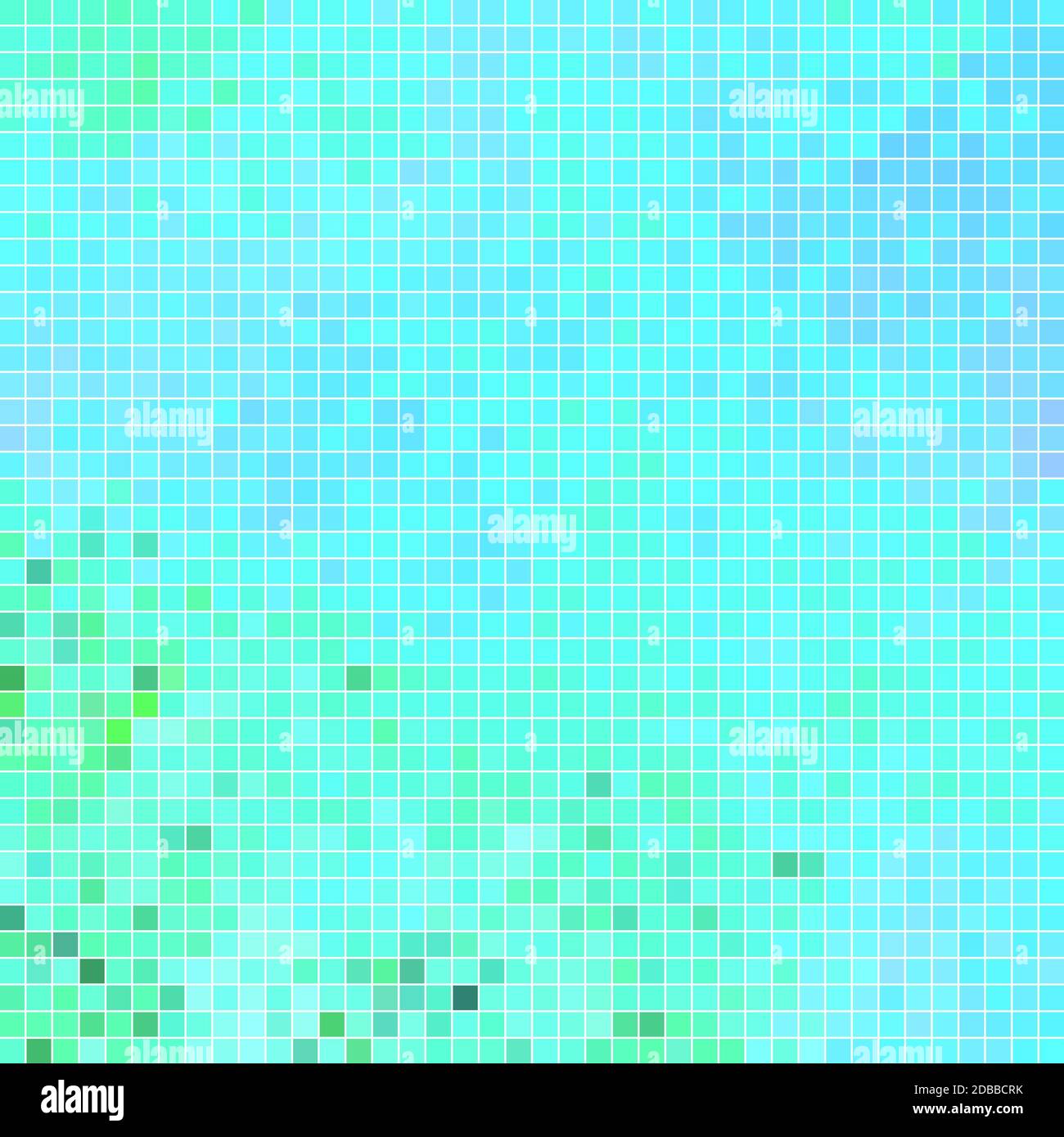 abstract square pixel mosaic background - blue Stock Photo - Alamy