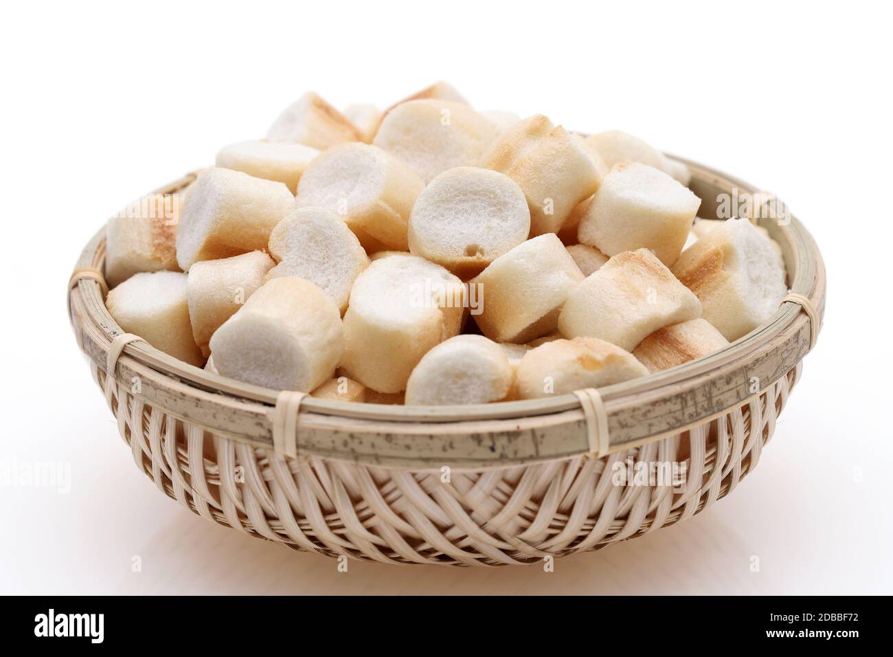 Traditional Japanese food, Fu made with gluten of wheat Stock Photo - Alamy