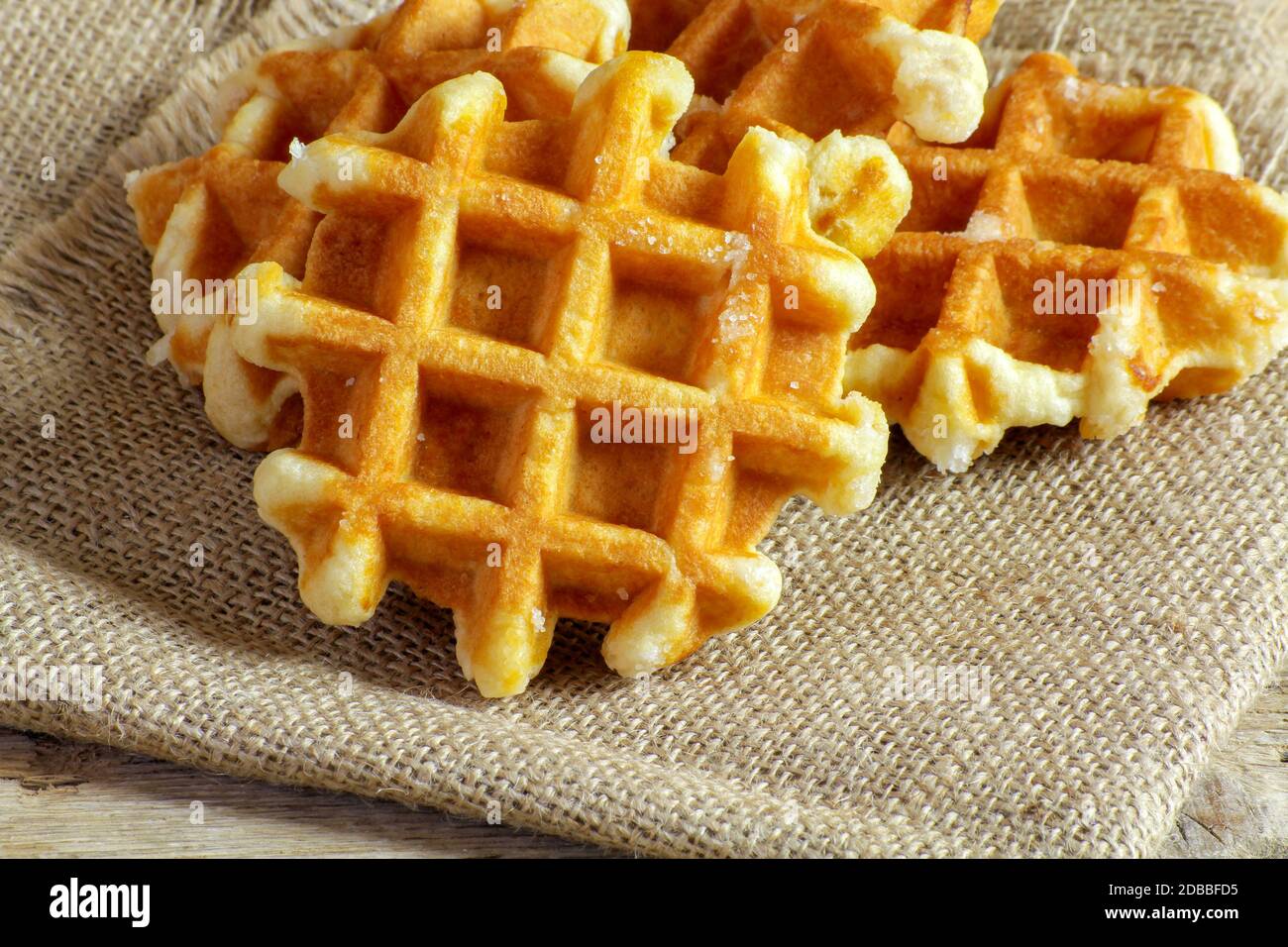 Waffles from Brussels Stock Photo - Alamy