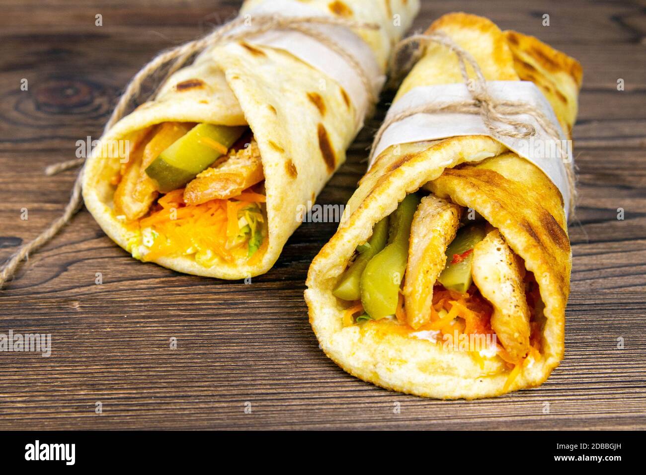 Takeaway kebab on table hi-res stock photography and images - Alamy