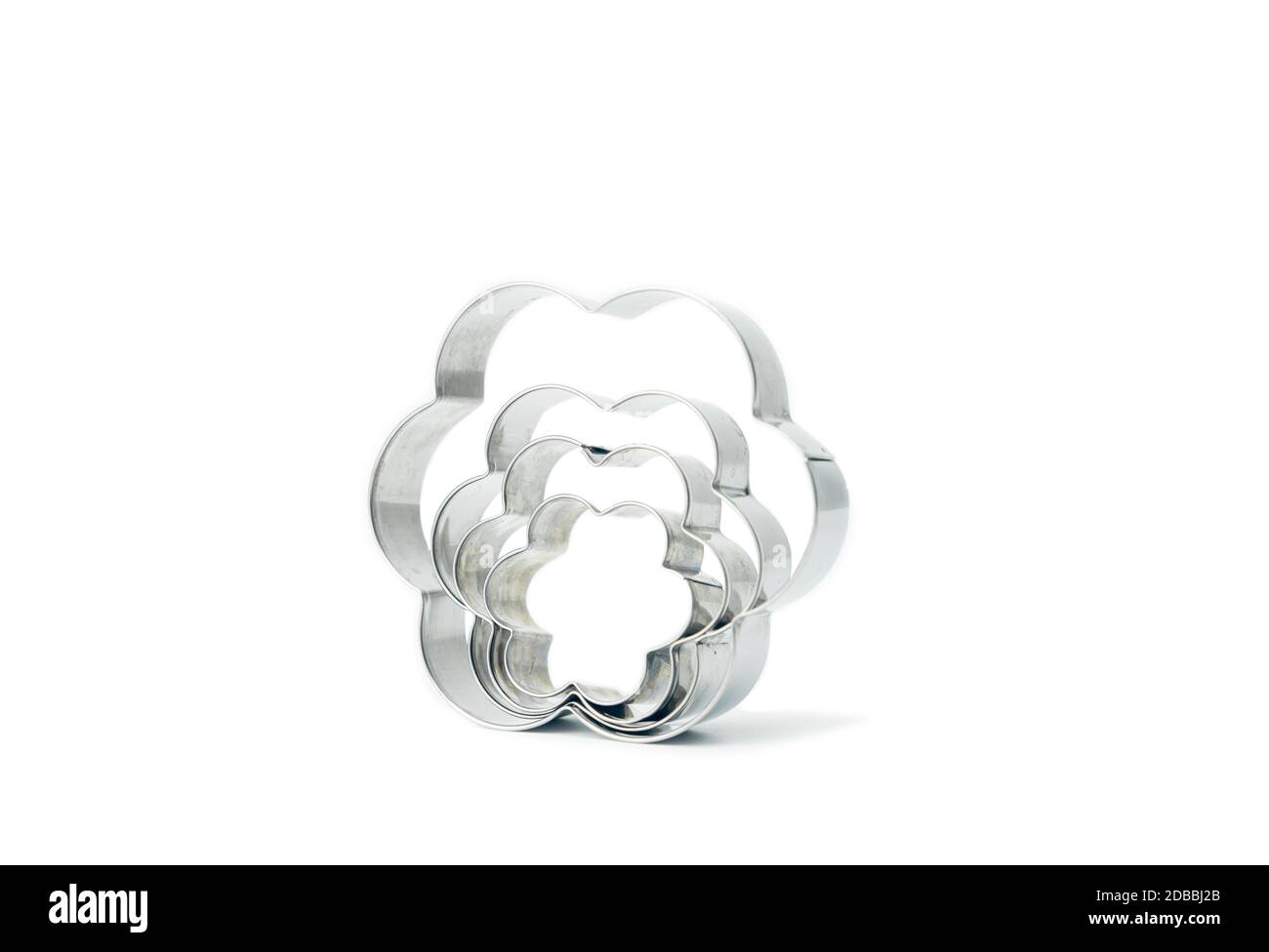 Cookie cutter shape on isolated white background Stock Photo - Alamy