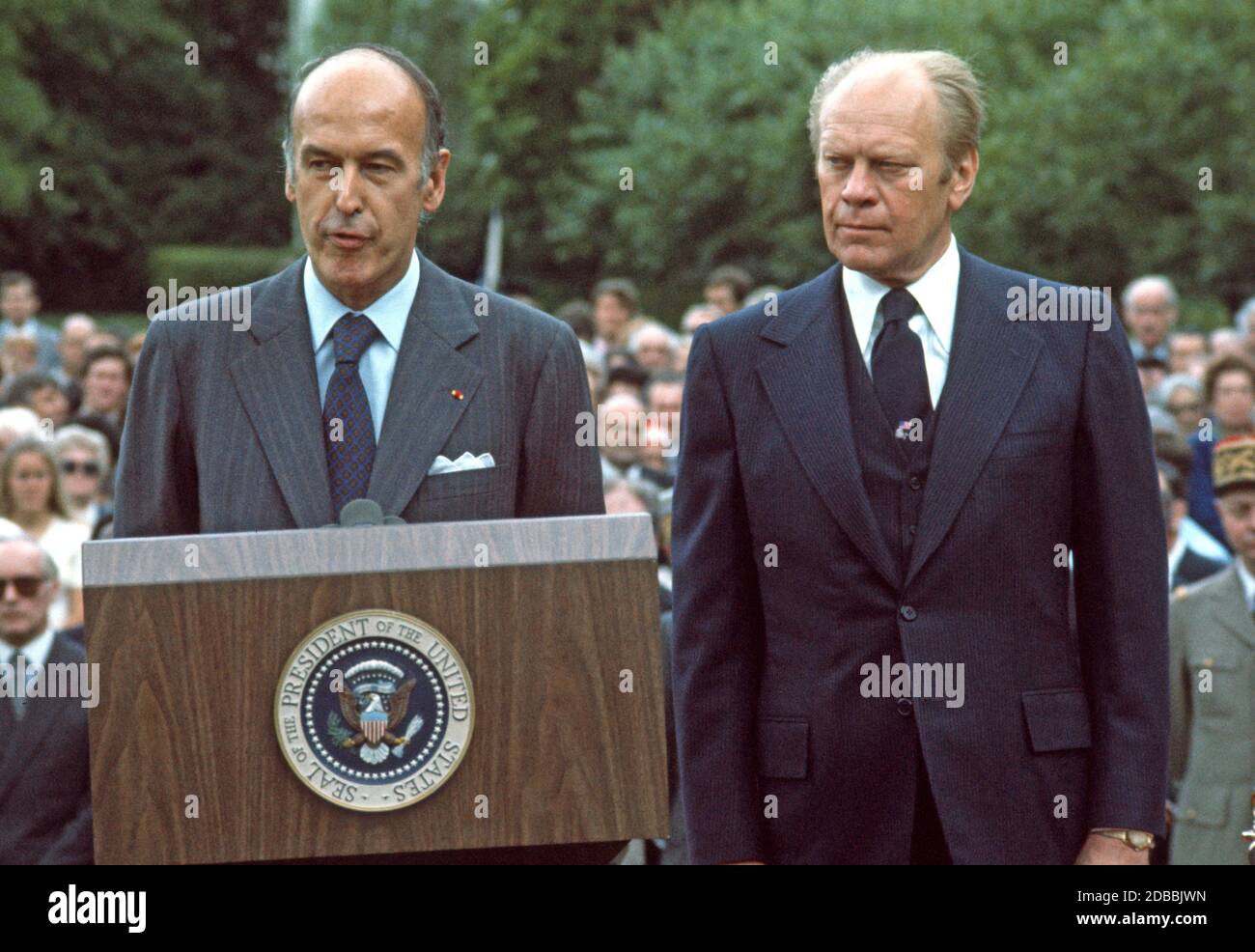 Am valery giscard destaing of france hi-res stock photography and ...