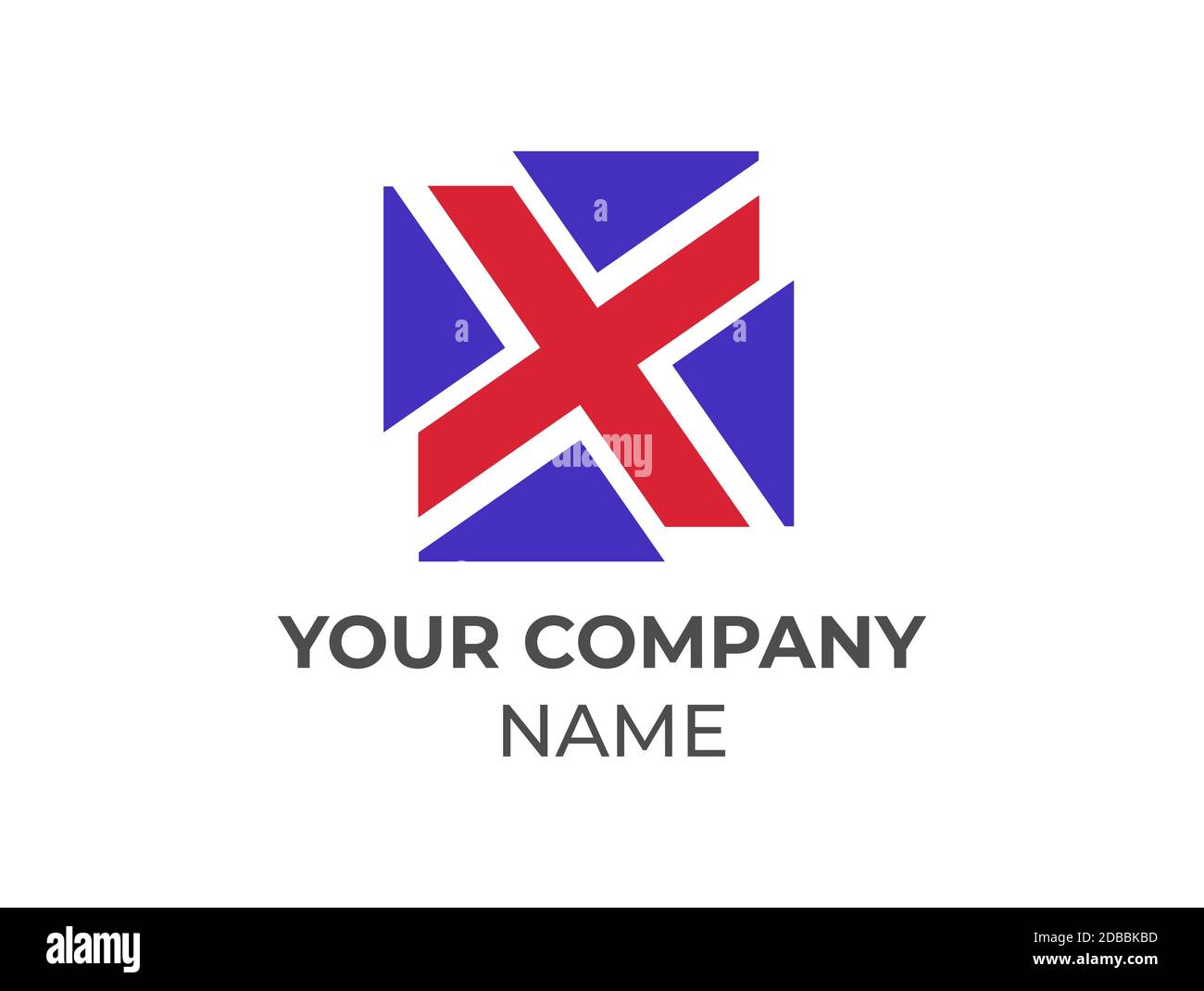 Cross Logo Design Vector Template with Suitable Color Combination Stock ...