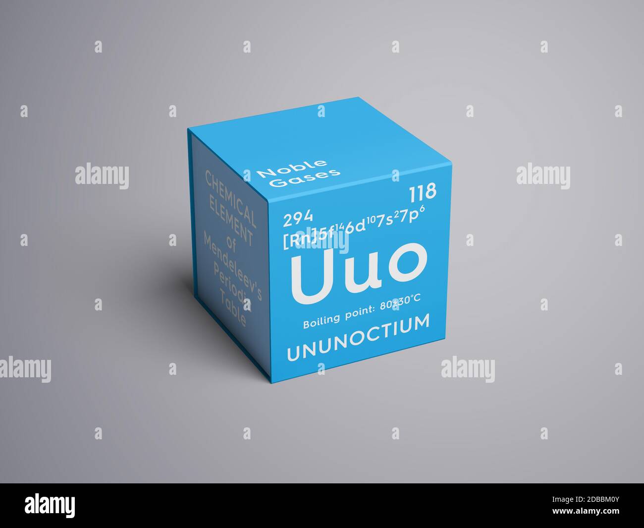 Ununoctium symbol hi-res stock photography and images - Alamy
