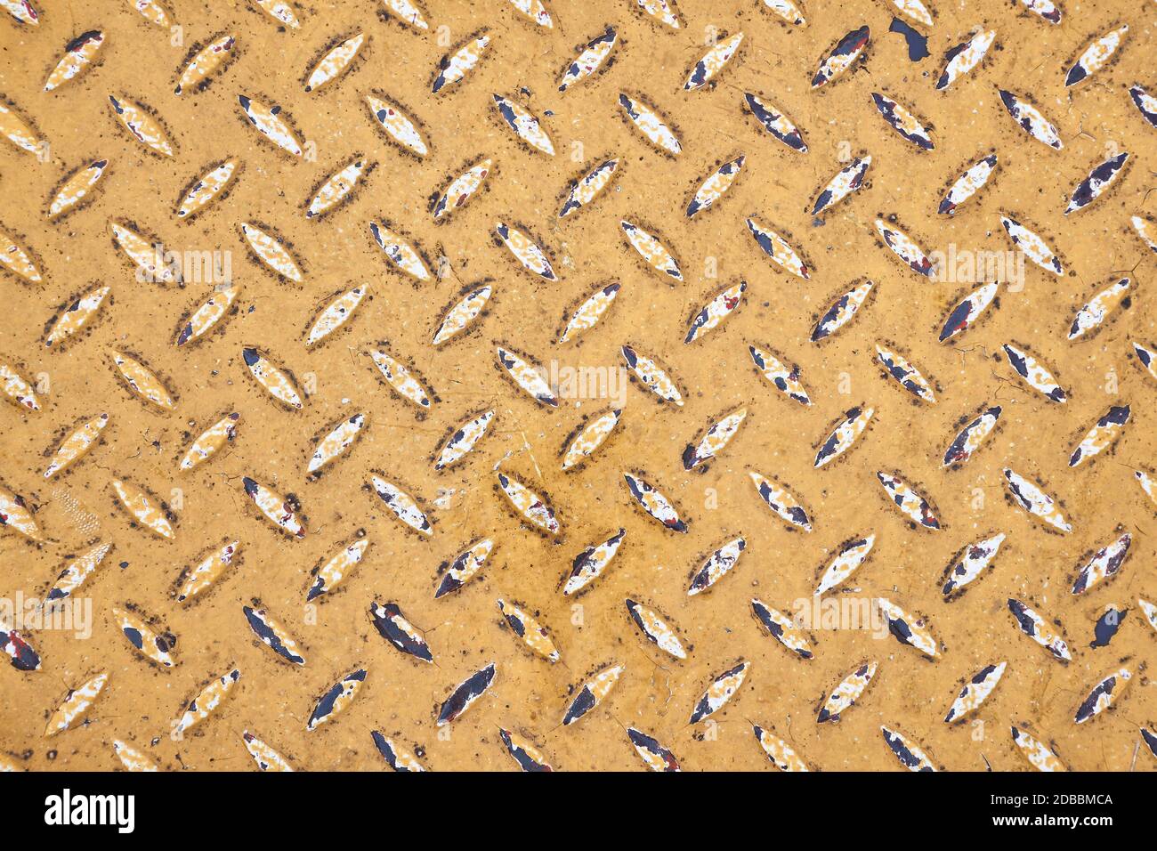 Metal texture grated floor, top down overhead view Stock Photo - Alamy