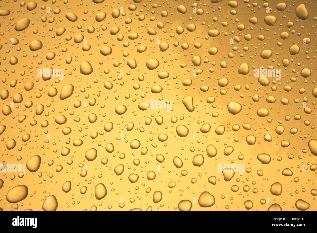 Water drops on a shiny surface Stock Photo - Alamy