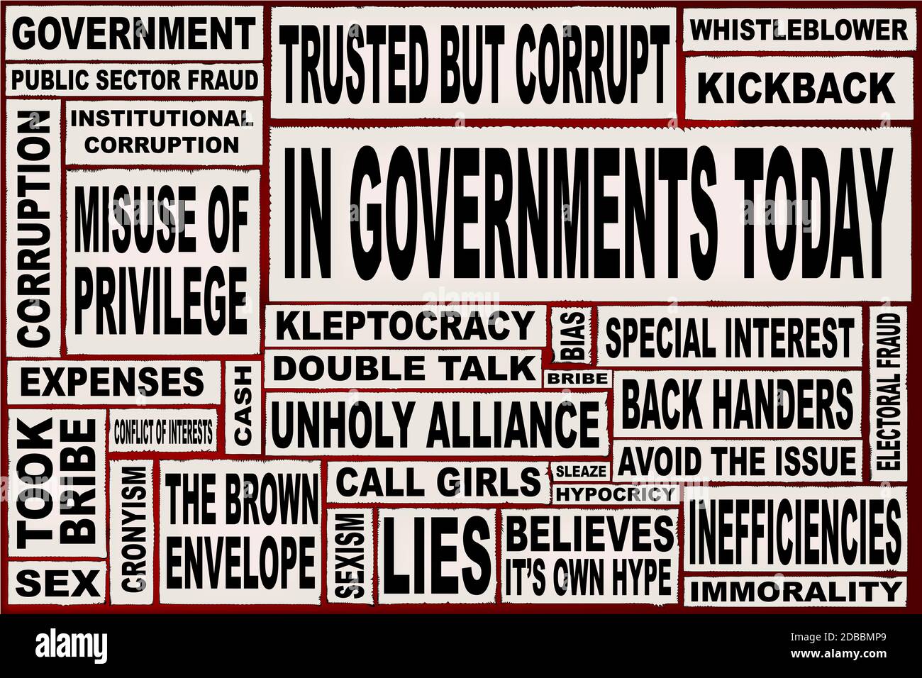 Newspaper headline collage hi-res stock photography and images - Alamy