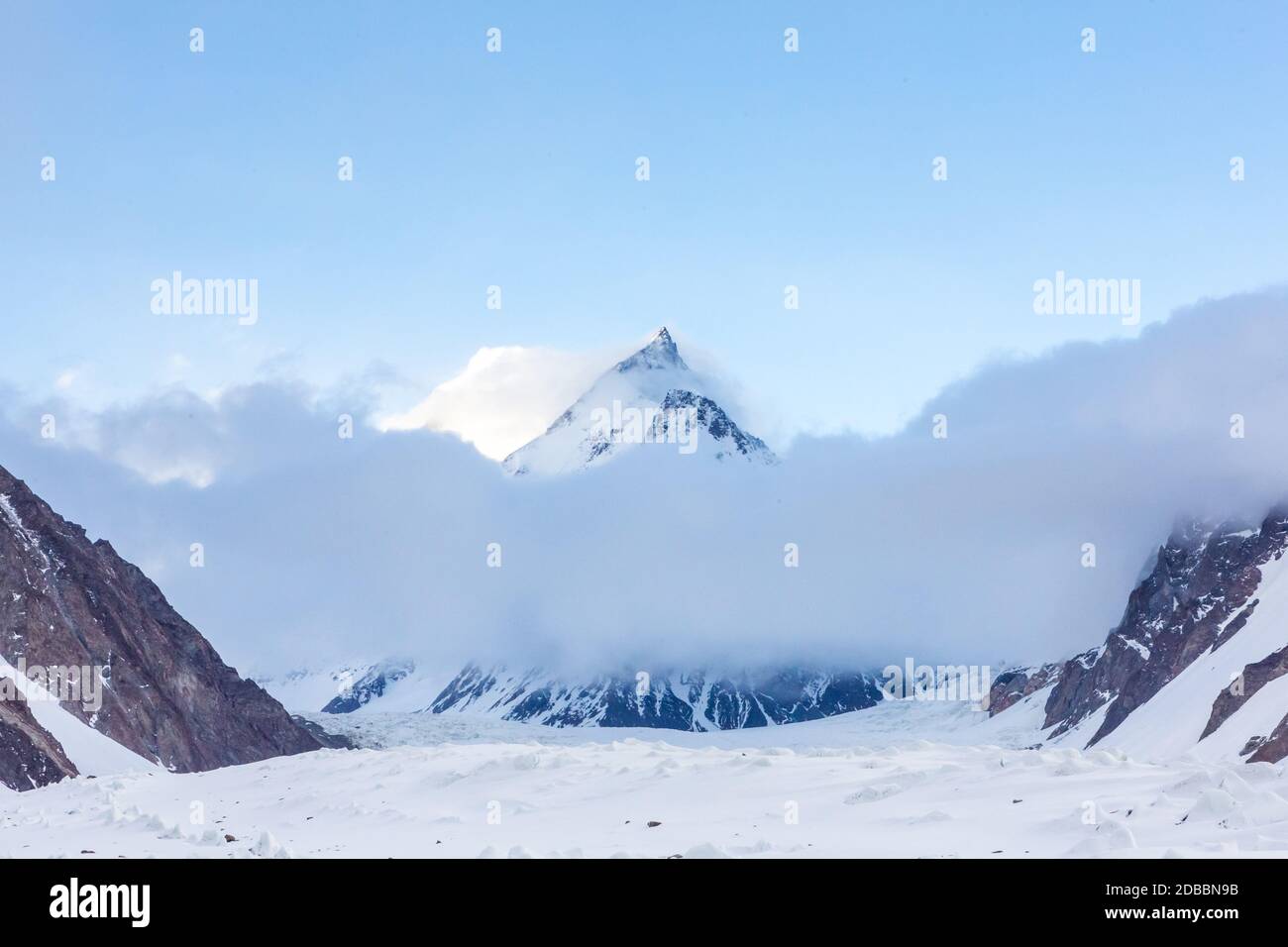 K2 mountain peak, second highest mountain in the world, K2 trek ...