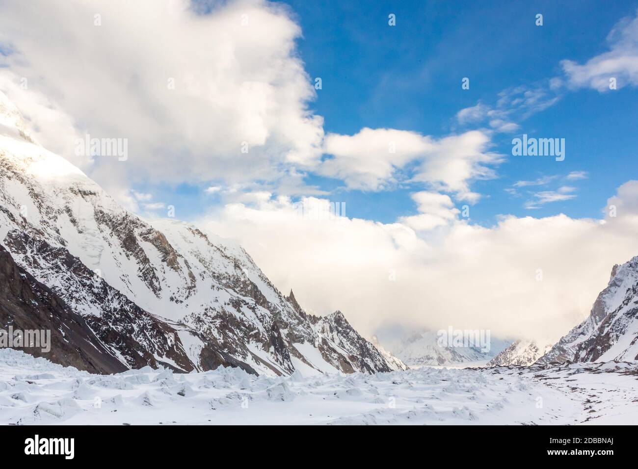 K2 mountain peak, second highest mountain in the world, K2 trek ...