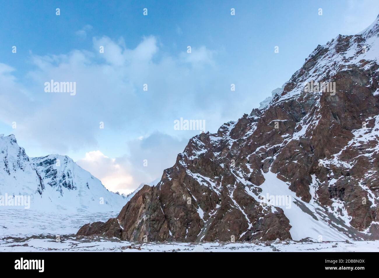 K2 mountain peak, second highest mountain in the world, K2 trek ...