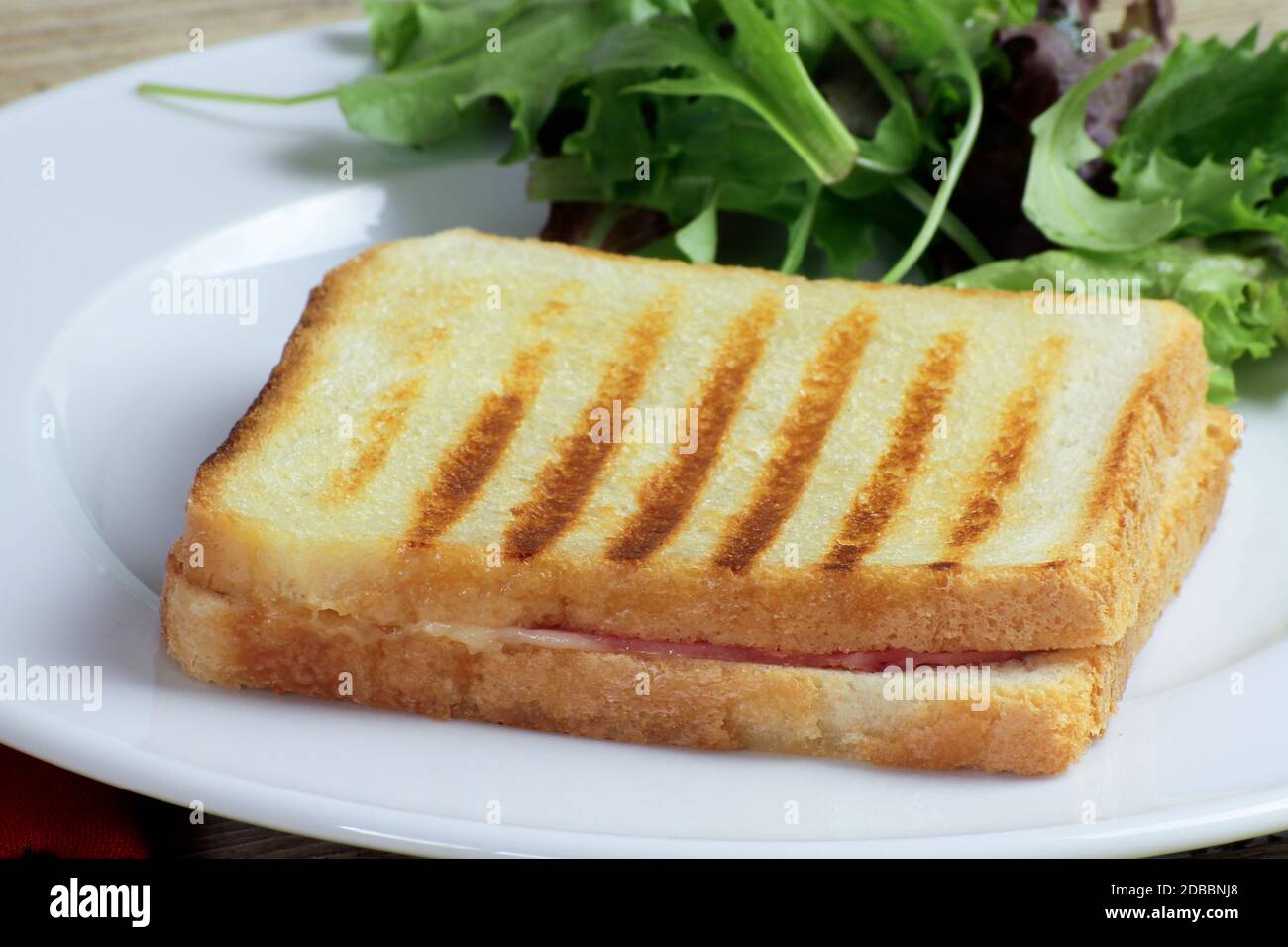 ham croque monsieur Stock Photo - Alamy