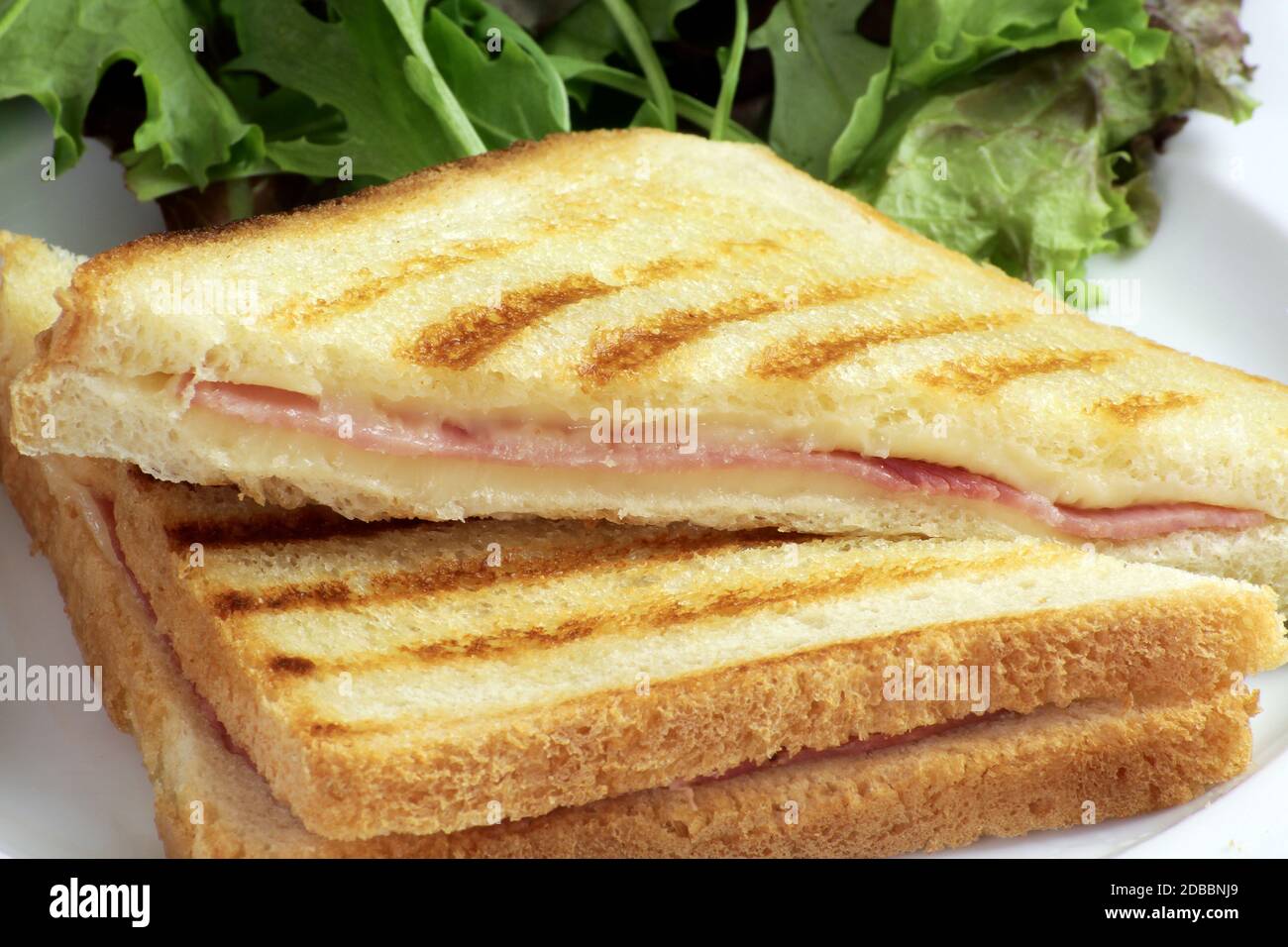 ham croque monsieur Stock Photo - Alamy