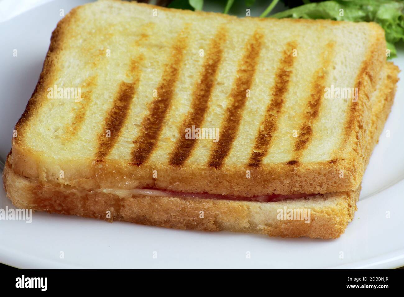 ham croque monsieur Stock Photo - Alamy