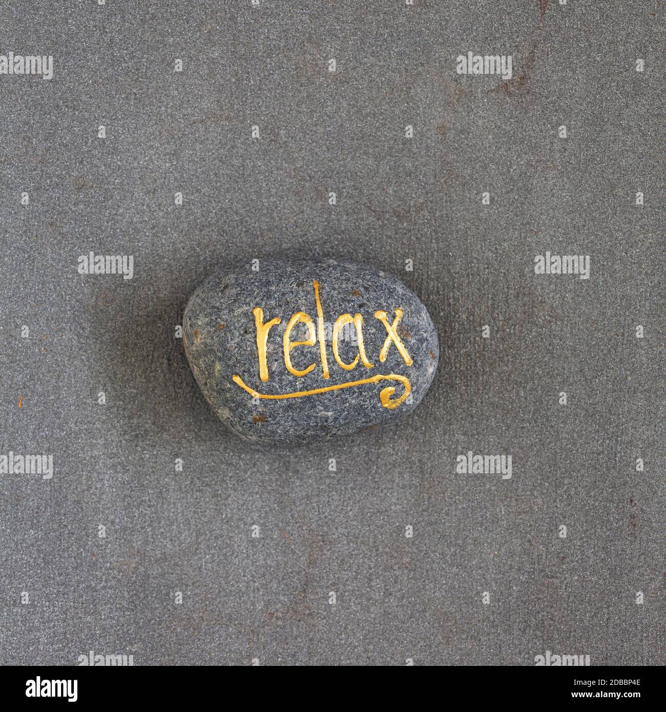 Relax in letters hi-res stock photography and images - Alamy