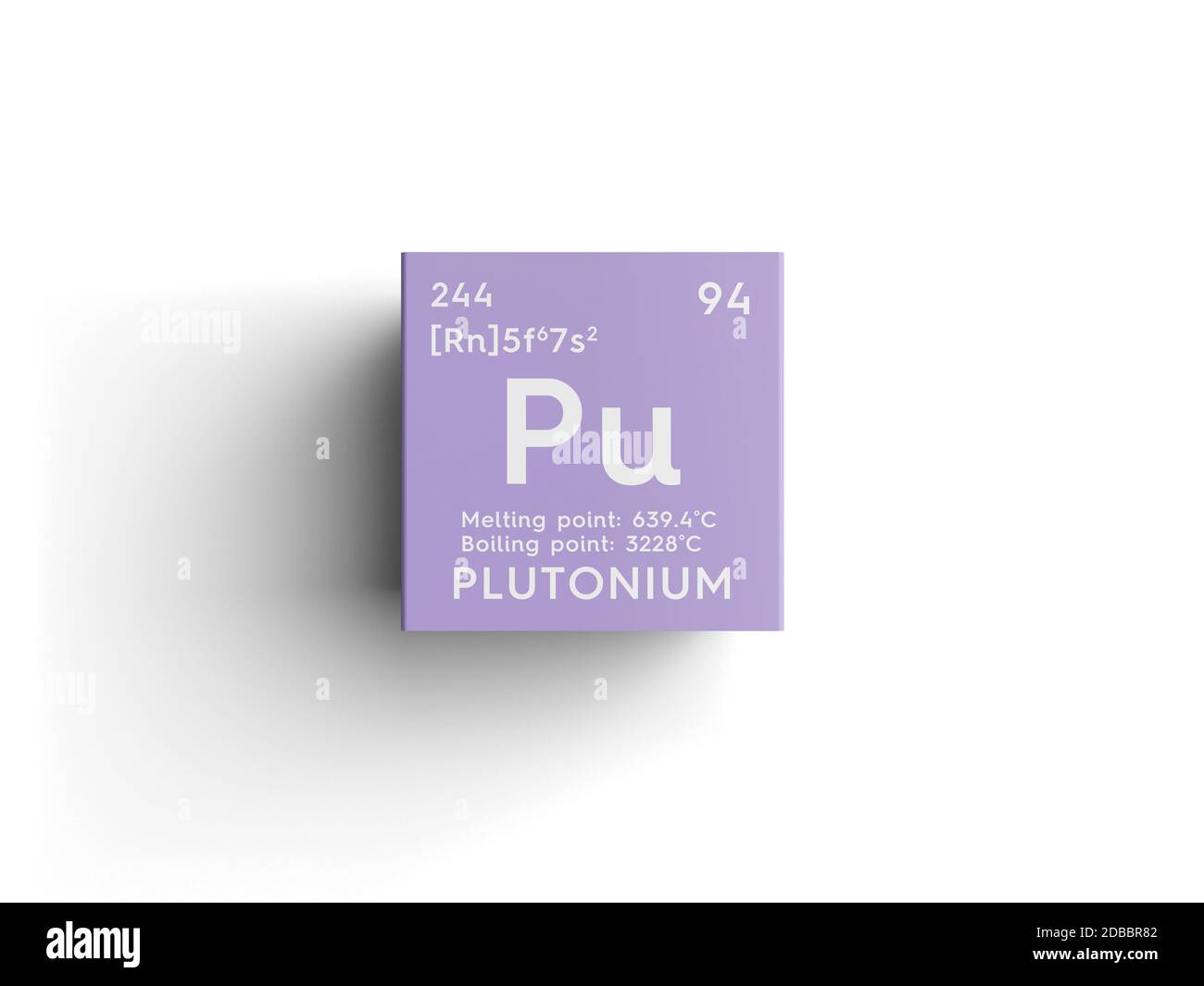 Plutonium. Actinoids. Chemical Element of Mendeleev's Periodic Table ...