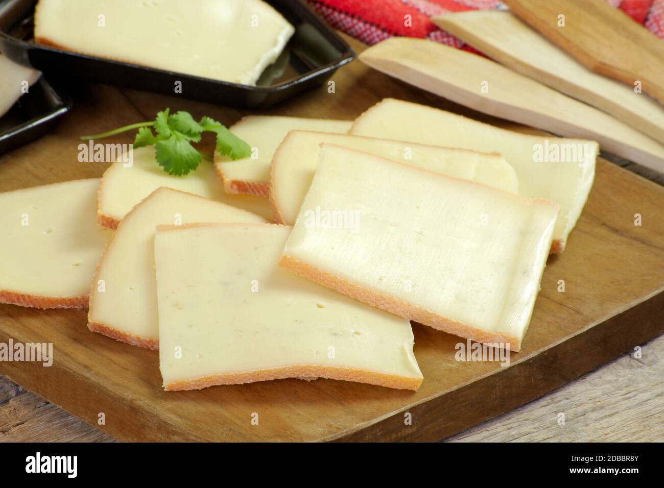 Raclette slices hi-res stock photography and images - Alamy