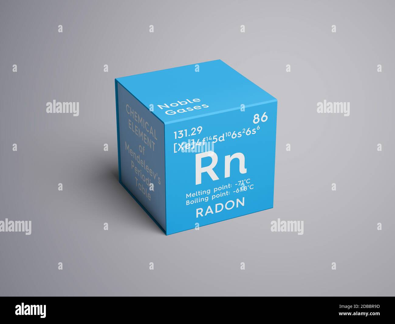 Radon chemical element hi-res stock photography and images - Alamy