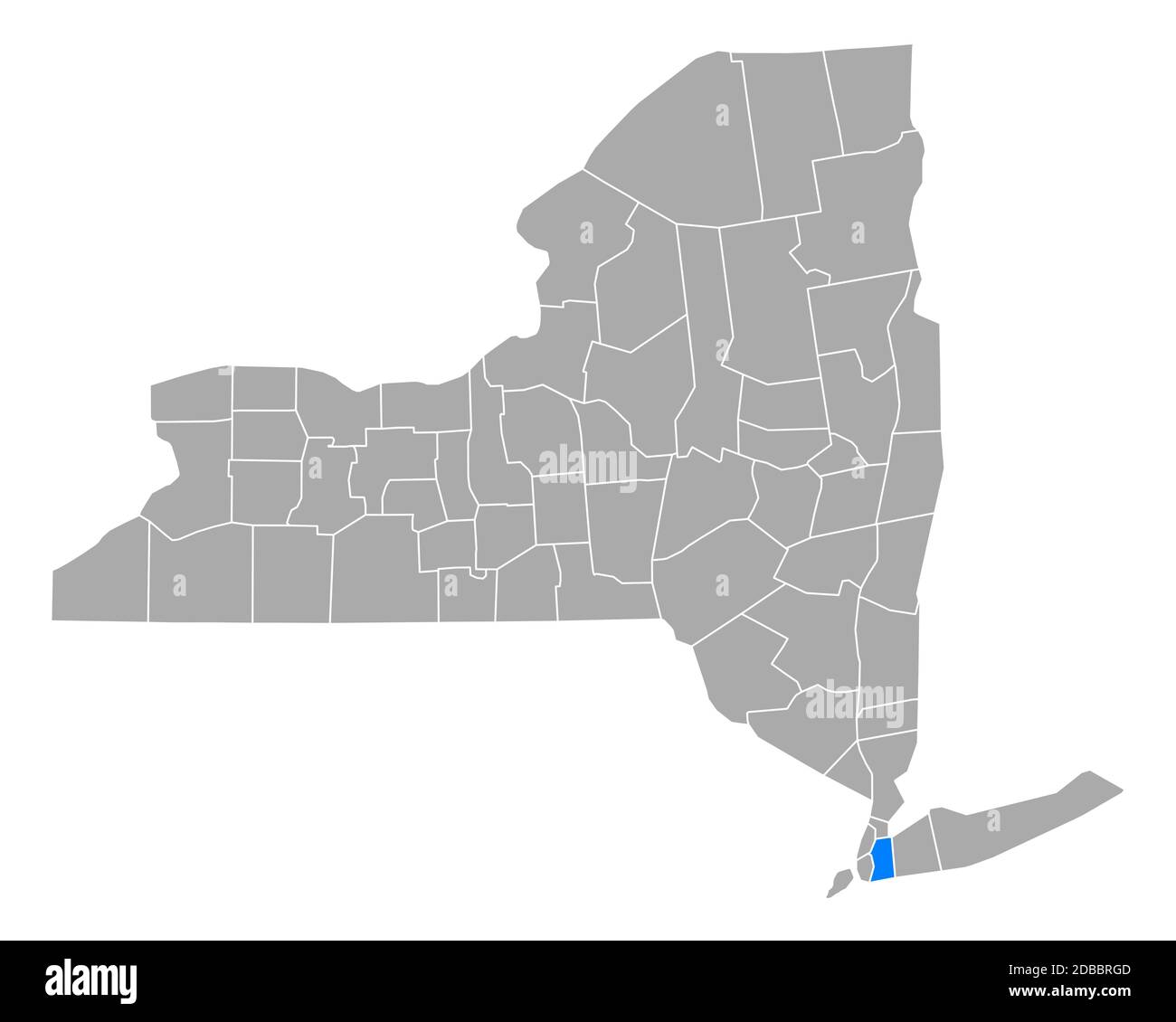 Map of queens hi-res stock photography and images - Alamy