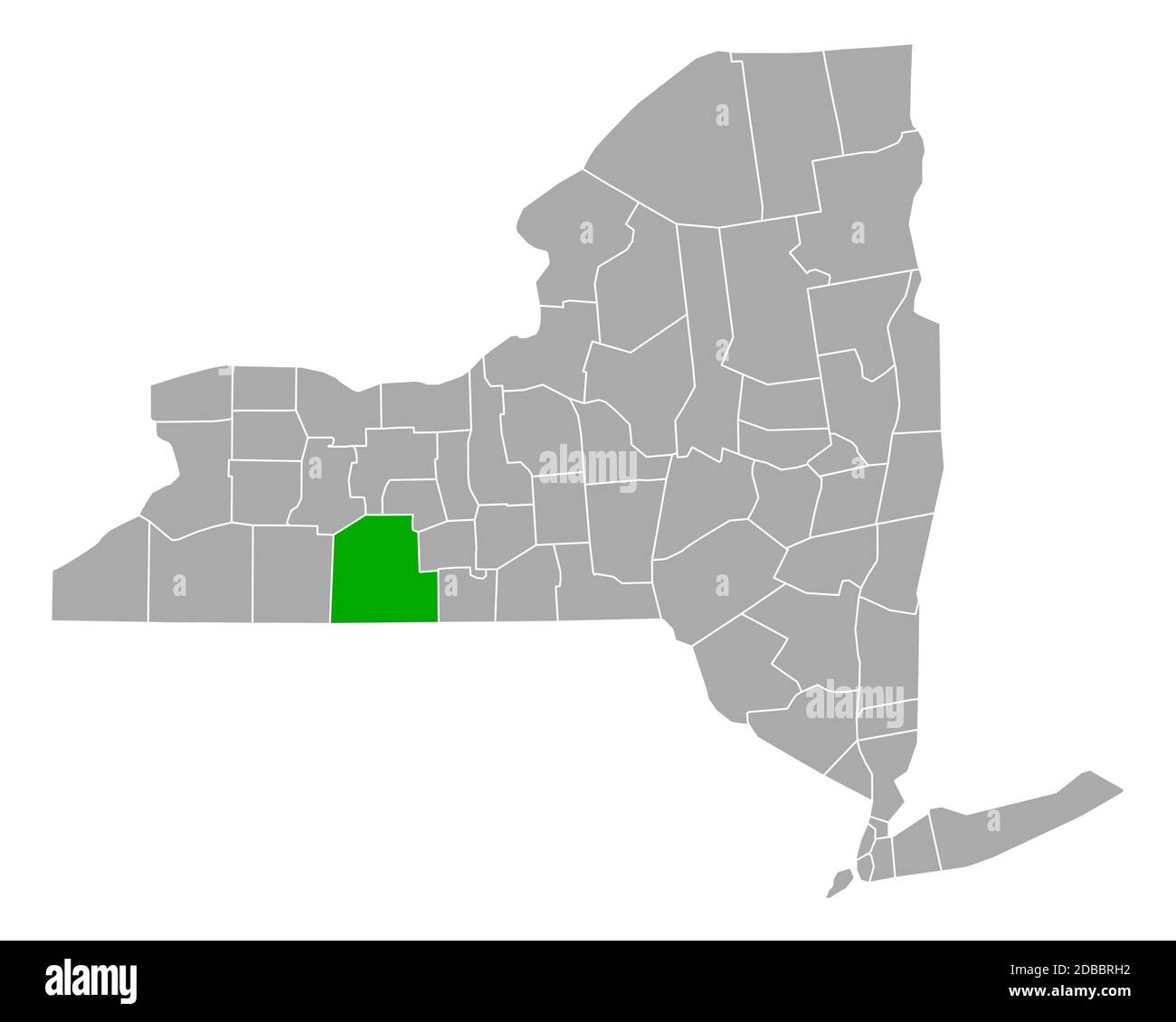 Map of steuben Cut Out Stock Images & Pictures - Alamy