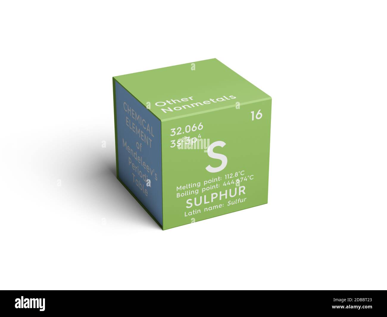 Sulphur. Sulfur. Other Nonmetals. Chemical Element of Mendeleev's ...