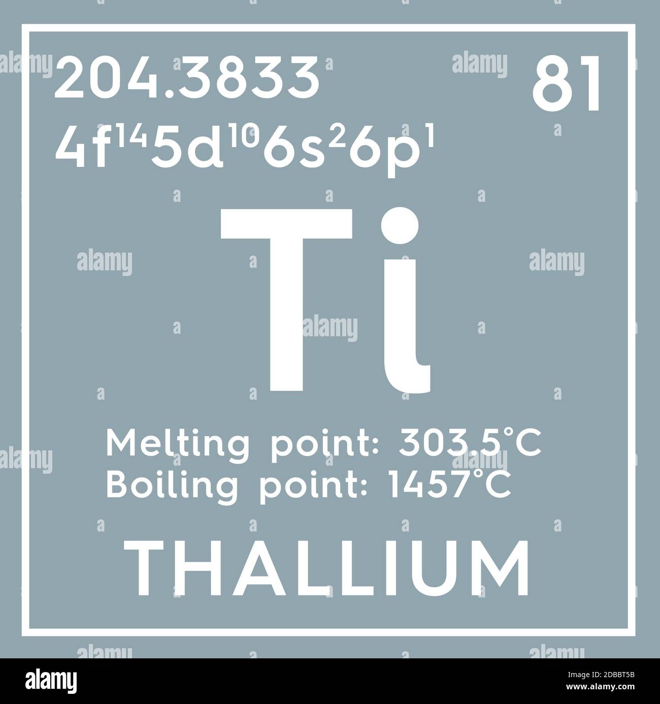 Thallium hi-res stock photography and images - Alamy