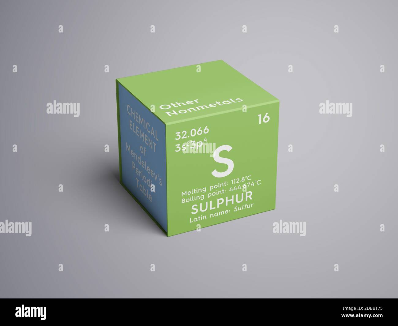 Sulphur. Sulfur. Other Nonmetals. Chemical Element of Mendeleev's ...