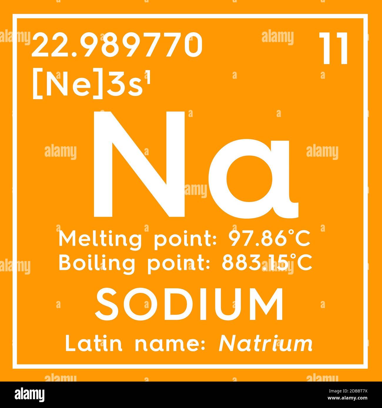 Sodium atomic structure hi-res stock photography and images - Alamy