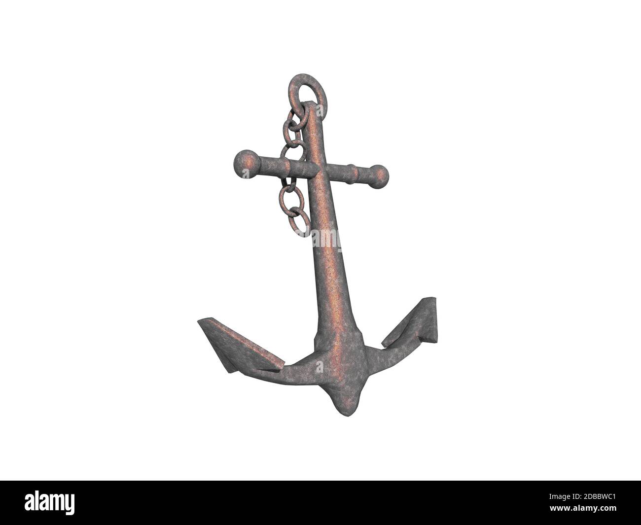 heavy iron anchor in seafaring Stock Photo - Alamy