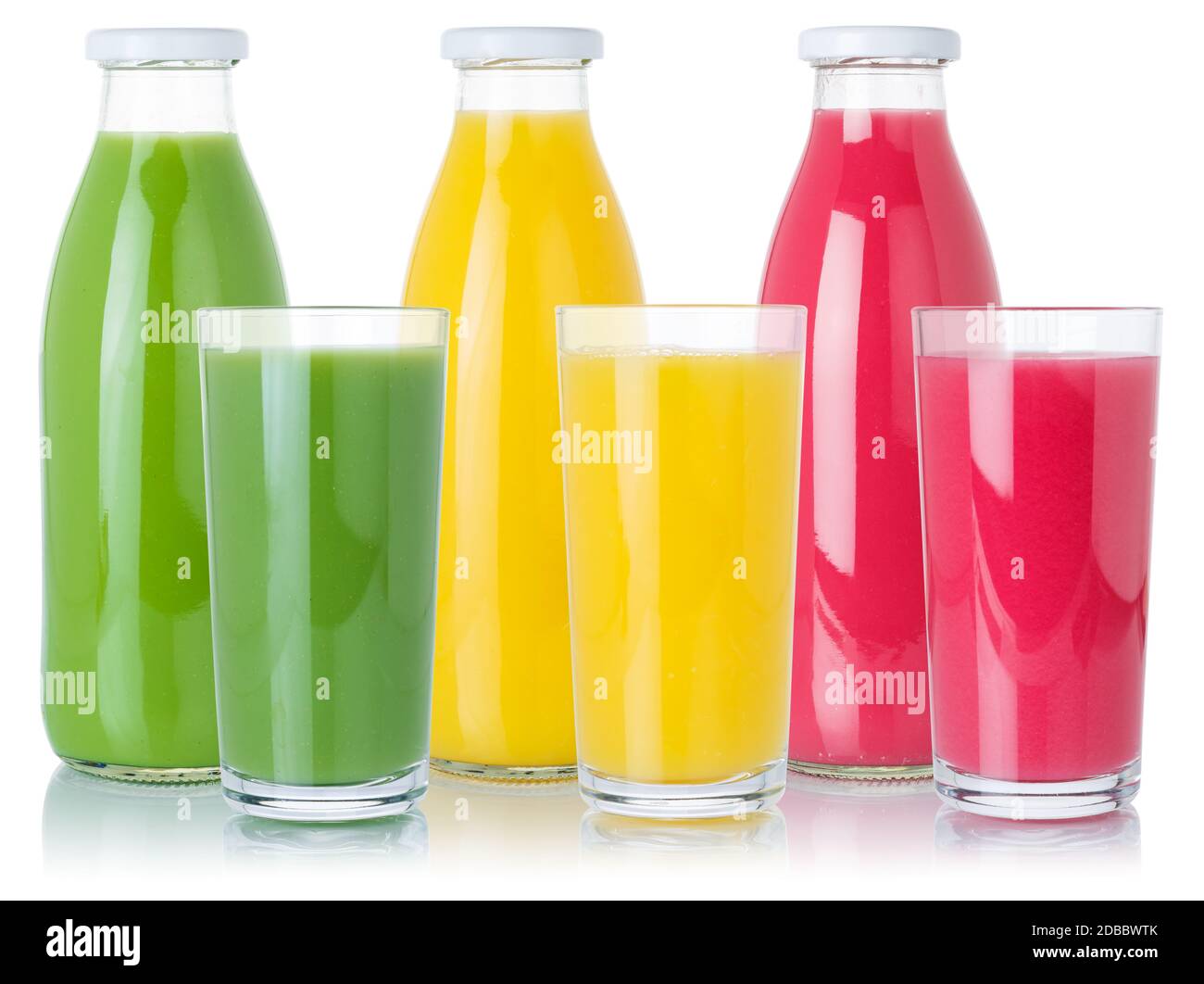 Fruit juice collection fresh smoothies fruits orange drink glass and ...