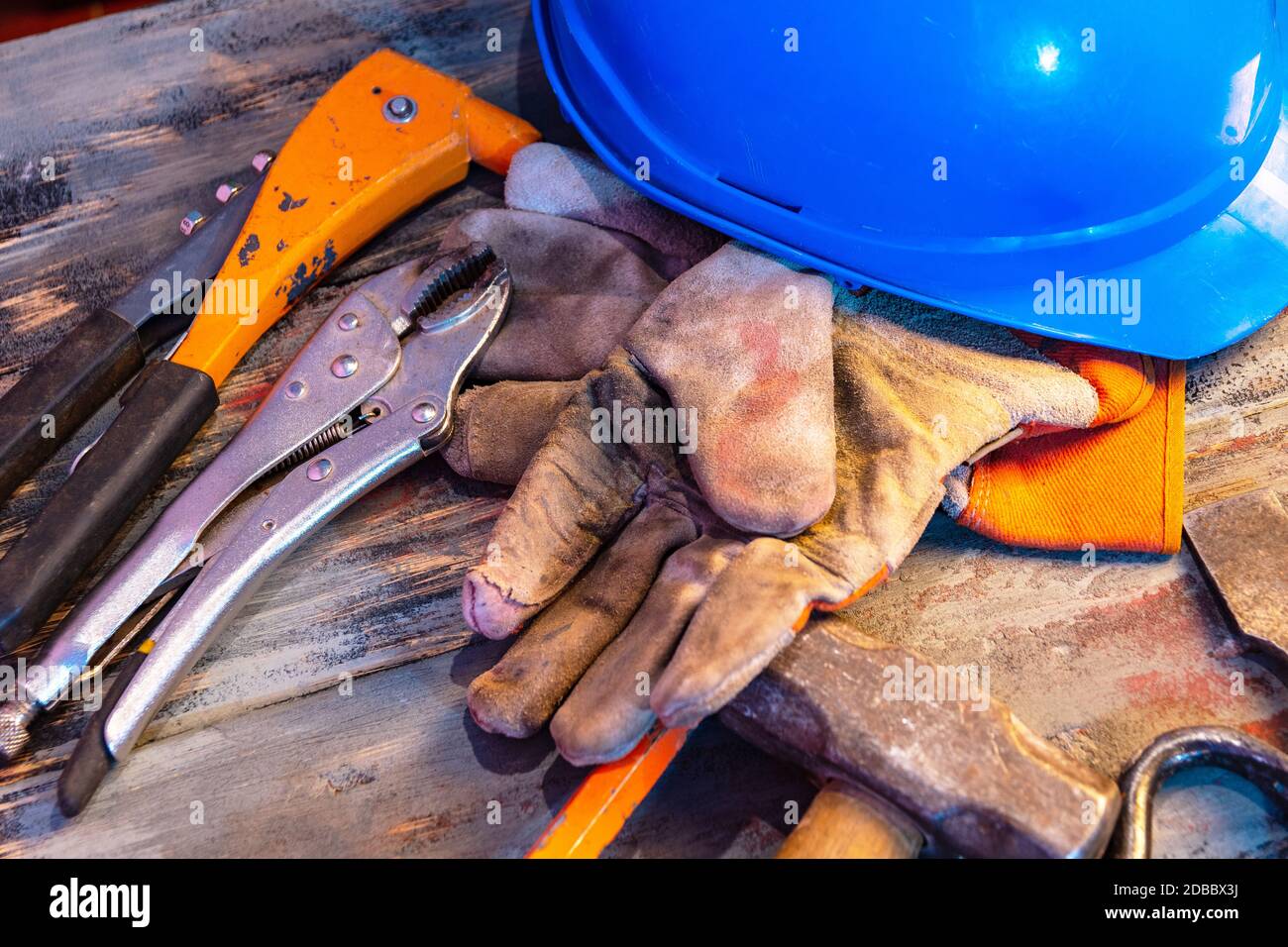 tools used for work at home or industry Stock Photo - Alamy