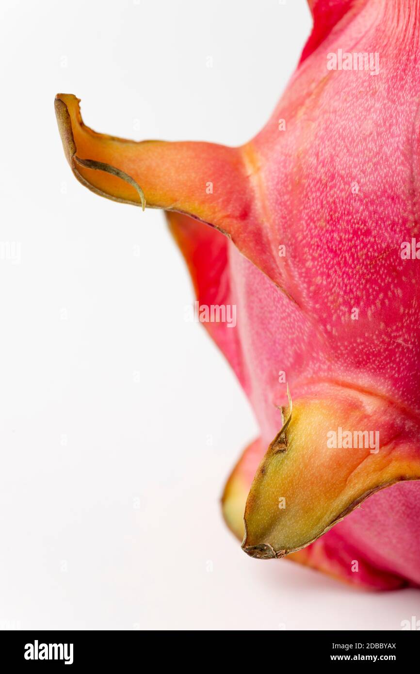 dragon fruit on white background Stock Photo - Alamy