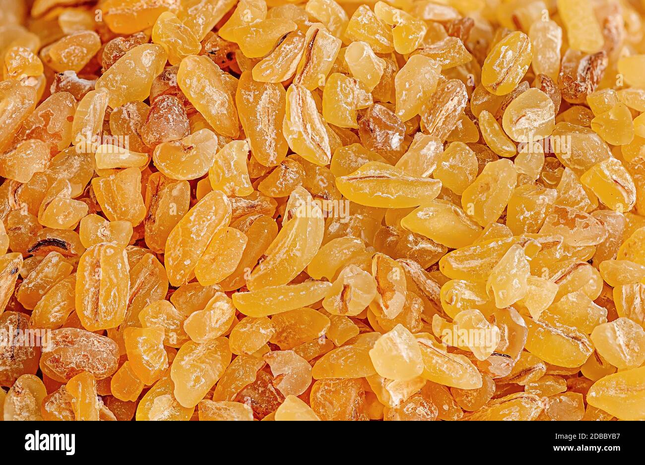 Background bulgur wheat texture. Closeup abstract. Yellow color Stock ...