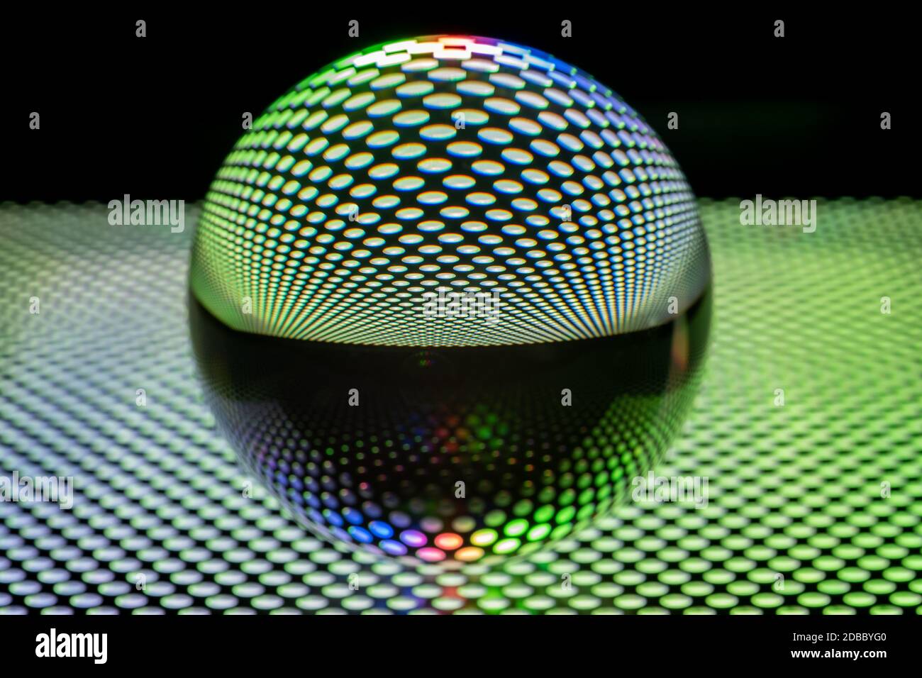 Glass ball photography Stock Photo - Alamy