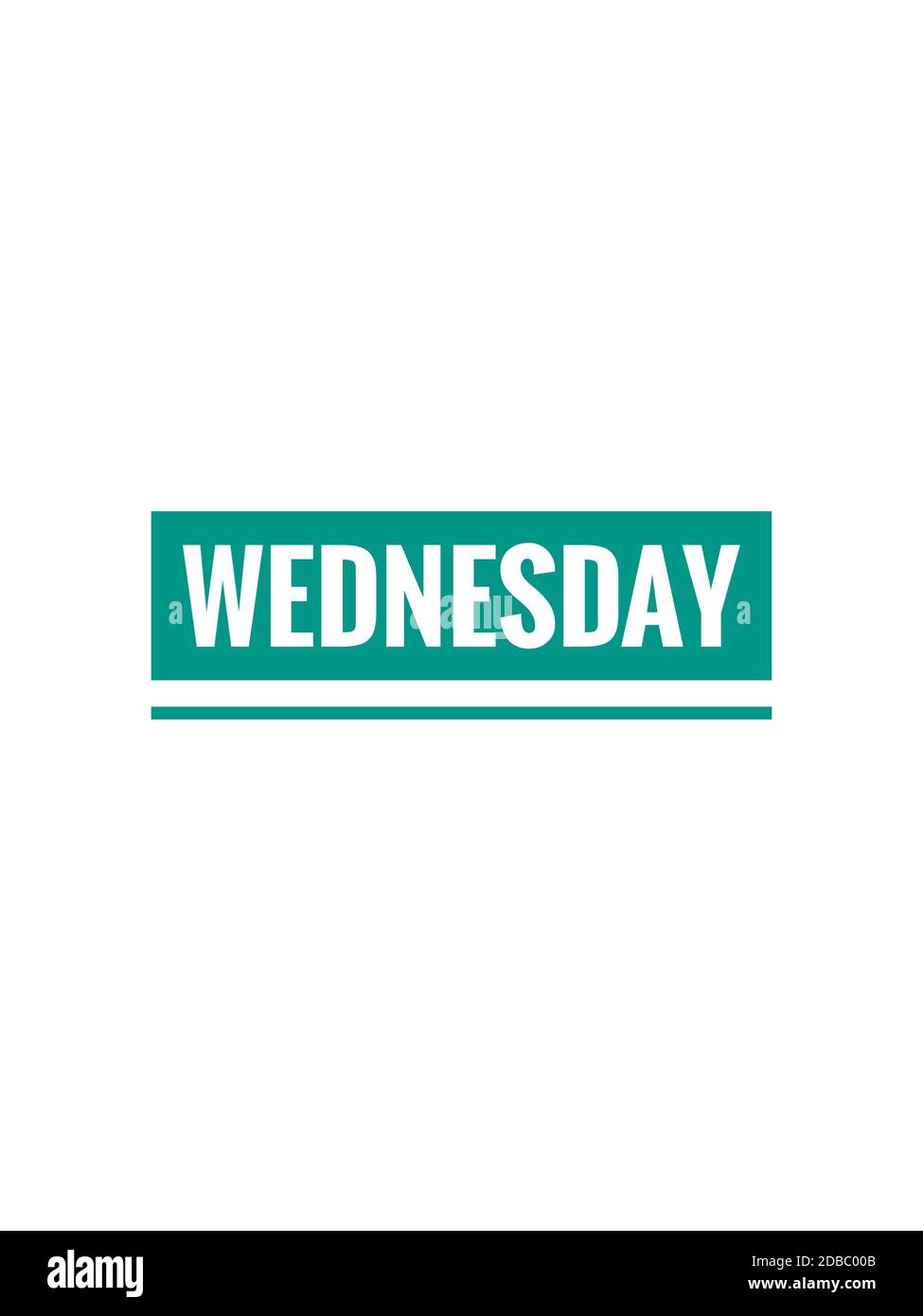 Happy wednesday illustration Cut Out Stock Images & Pictures - Alamy